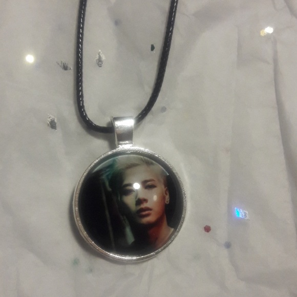 Jewelry | Got7 Kpop Jackson Jia Er Silver Necklace | Poshmark